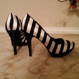 Black Call It Spring Platform Heels on Poshmark